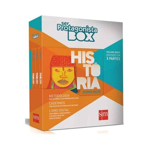 Ser protagonista box historia volume unico colecao protagonista - Pamaris