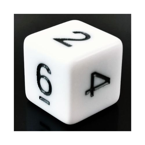 Dado com numeros 16mm - Pamaris